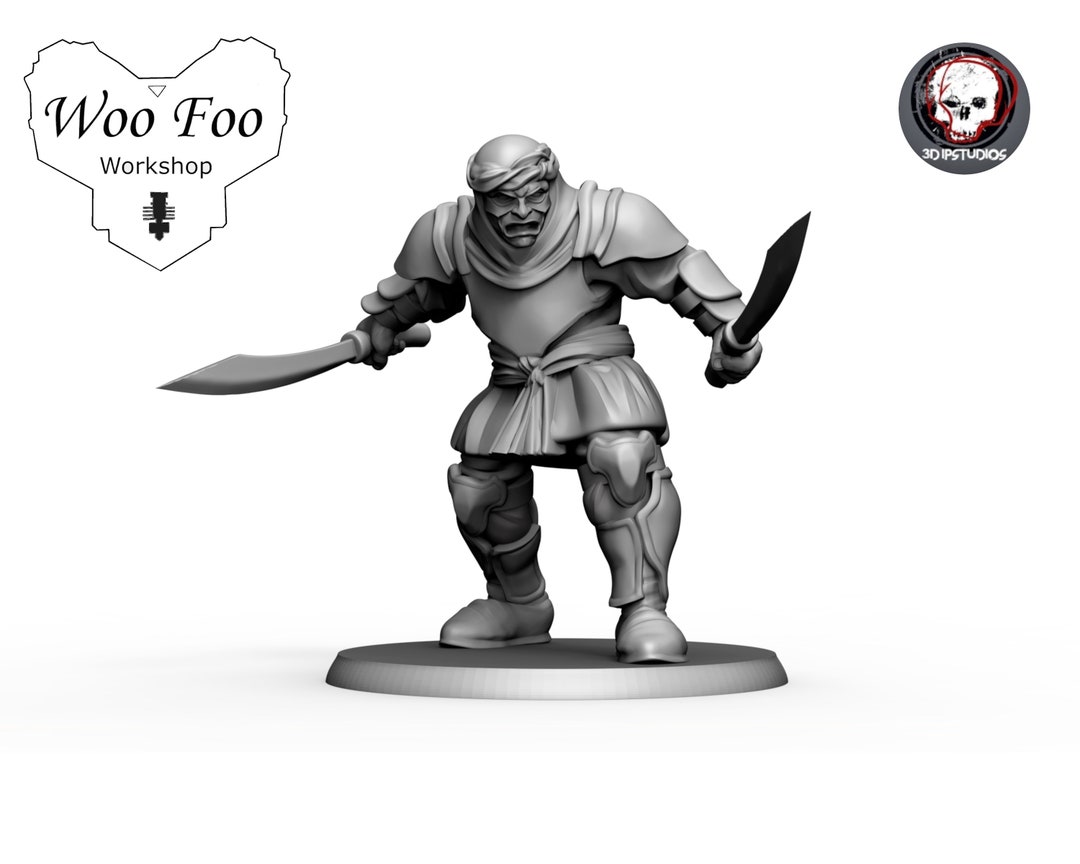 Battle of Thermopylae - Persian Immortals 32mm Miniature Resin 3D ...