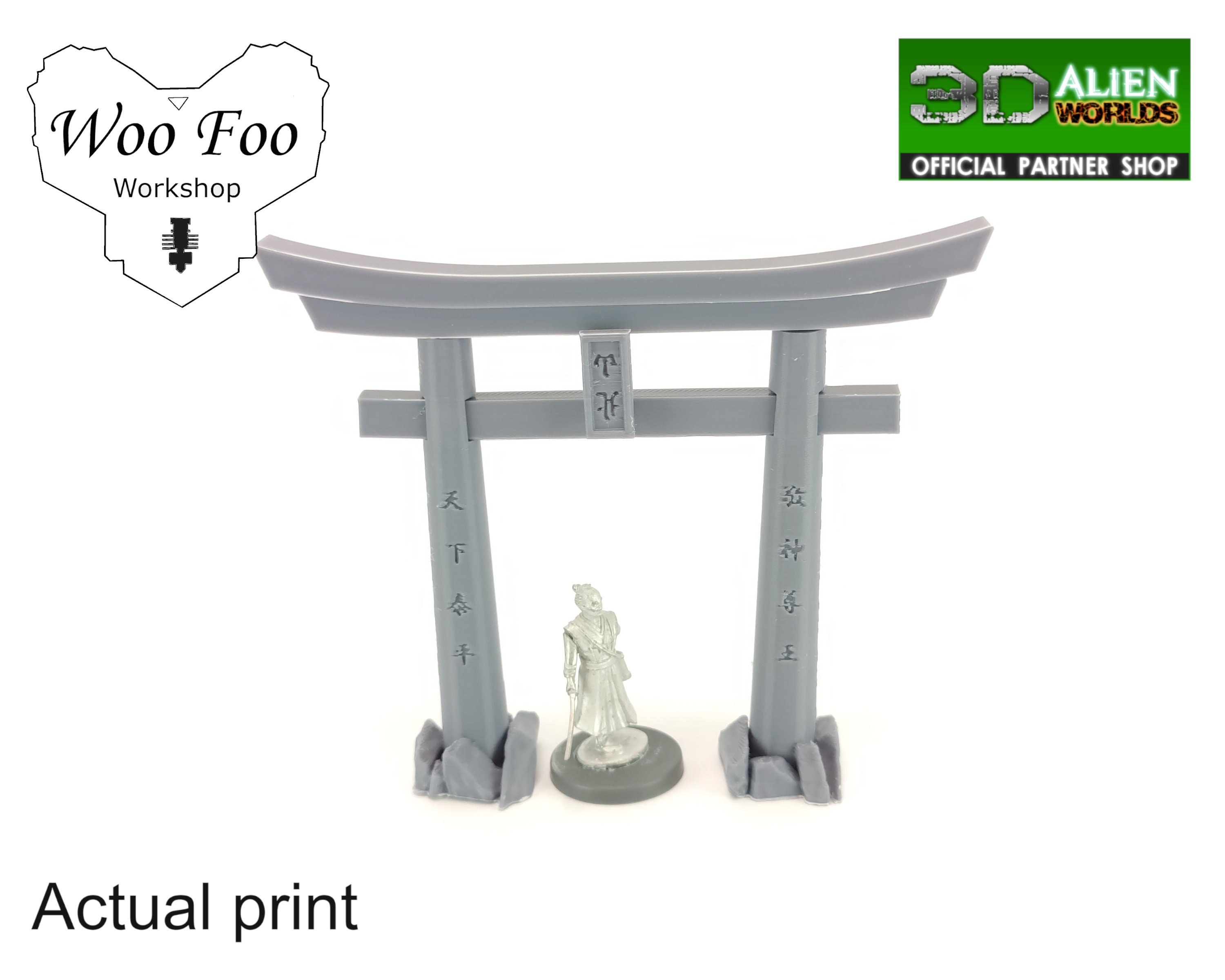 Samurai Small Torii Gate Symbols 28mm 3D Printed Terrain Test - Etsy UK