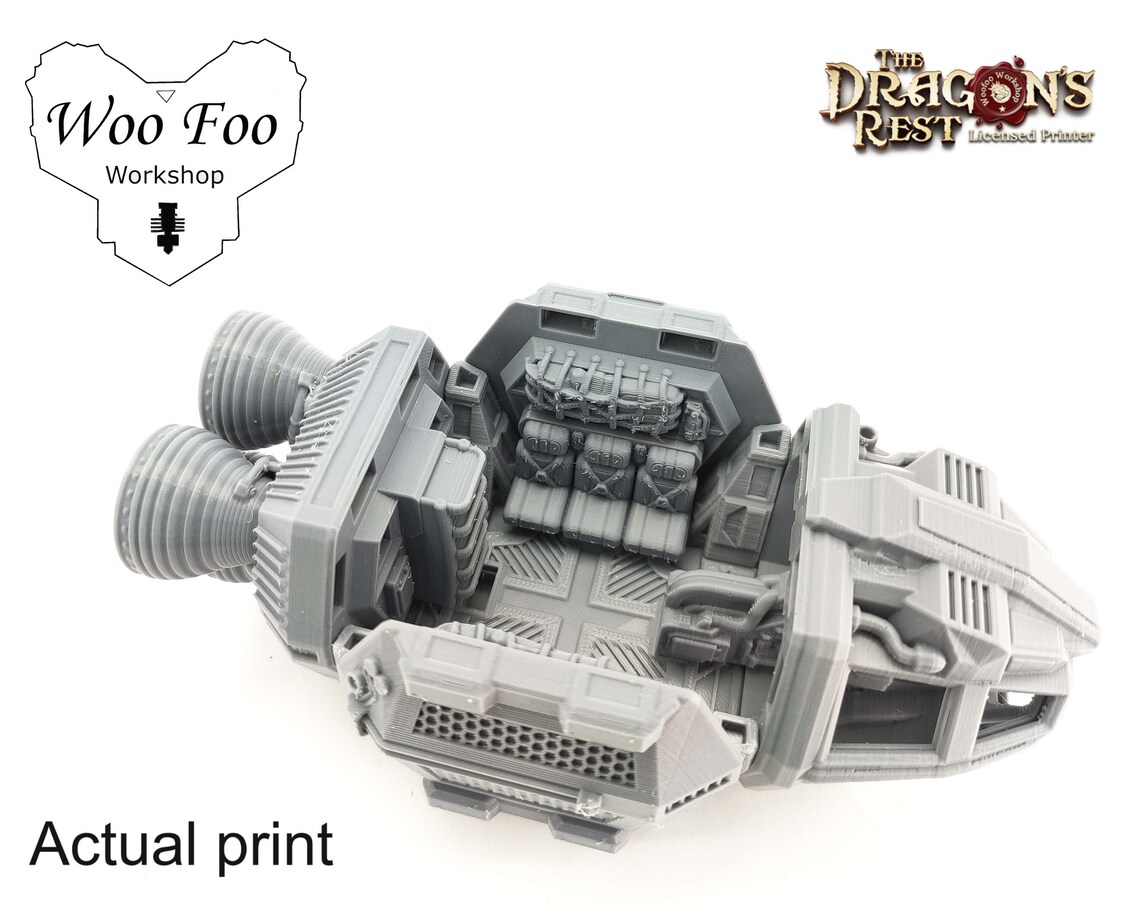 Sci Fi Escape Pod Scatter Terrain 28mm Wargaming Dragons - Etsy UK