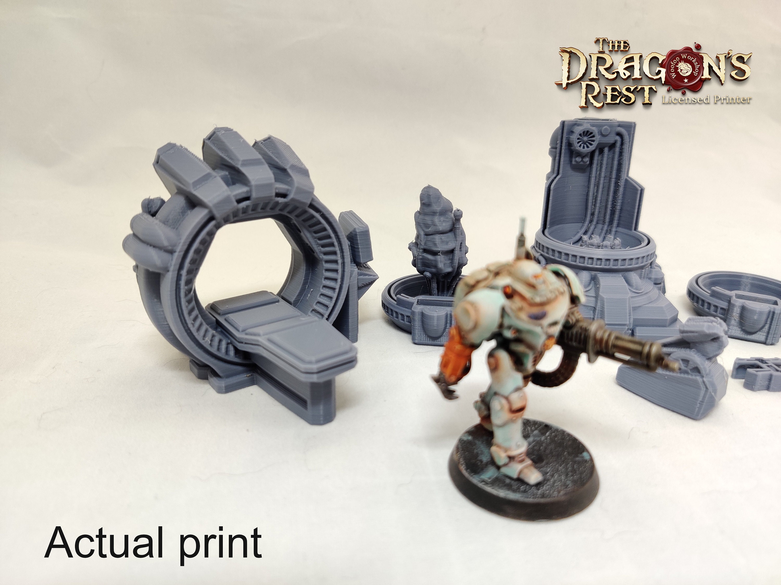 Sci Fi Lab Items Terrain 3D Printed 28mm Dragons Rest - Etsy UK