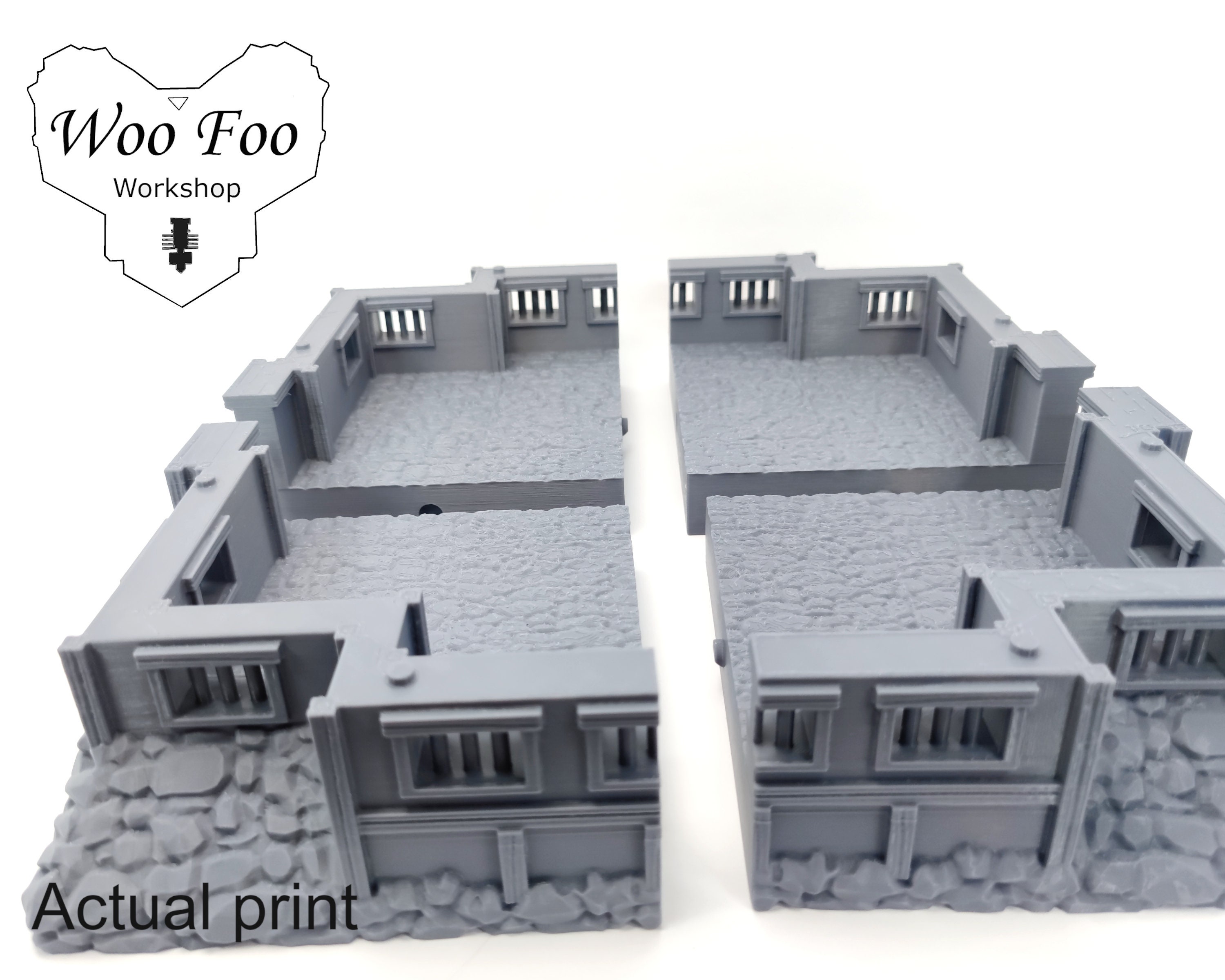 Samurai Japanese Castle 28mm 3D Printed Terrain Test of Honour Asian ...