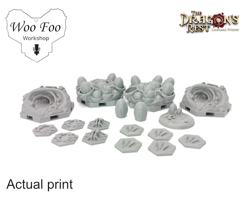 Tile Sized Dreaded Ambull Set Compatible 3D Printed Terrain - Etsy