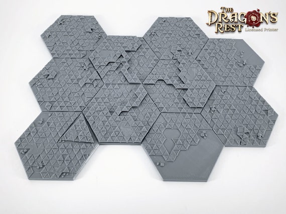 Compatible Terrain Floor Tiles 3D Printed Token Sized | Etsy UK