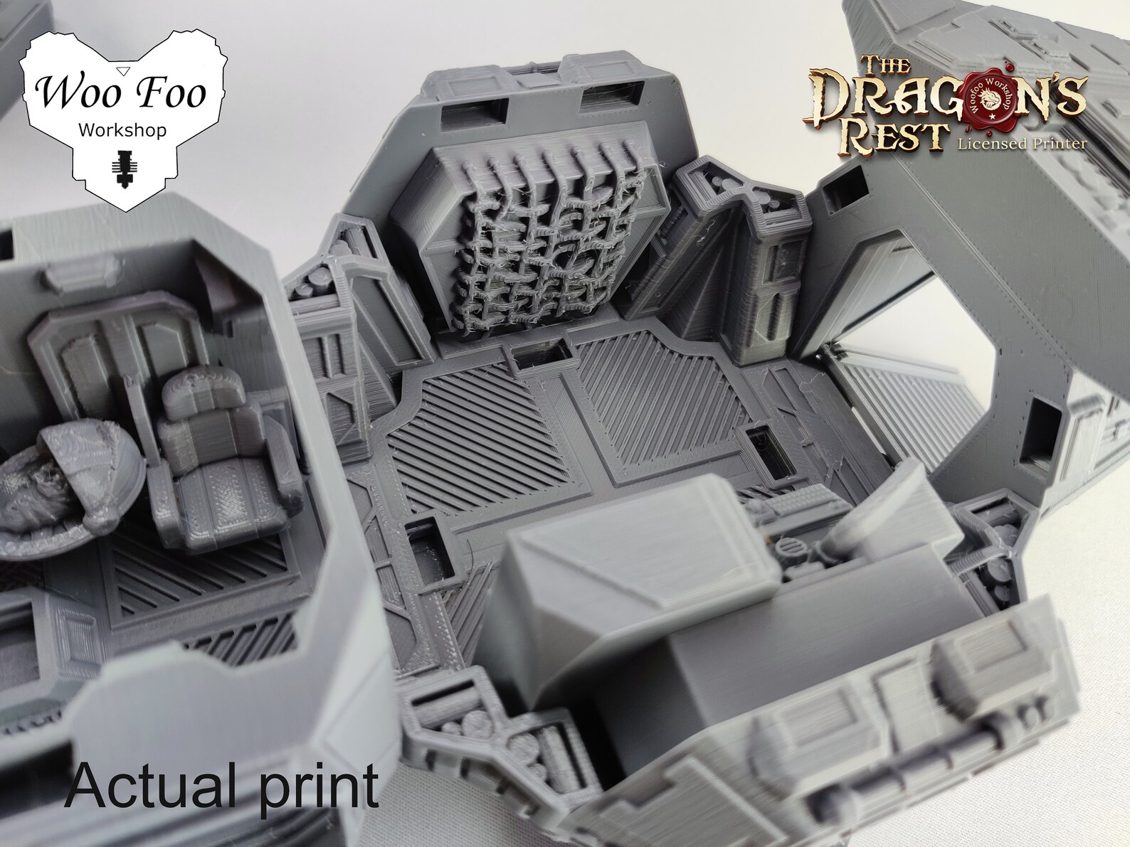 Sci Fi Spaceship Dragons Crest, Wargaming - Dragons Rest - Etsy