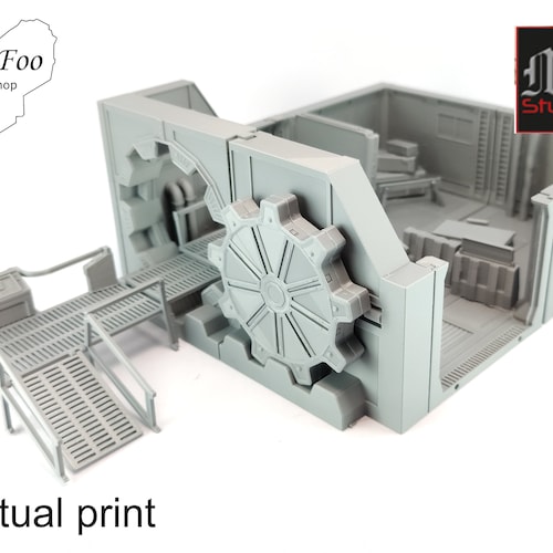 3D Printed Diner Gaming Scatter Terrain Fallout M3 Studios - Etsy UK