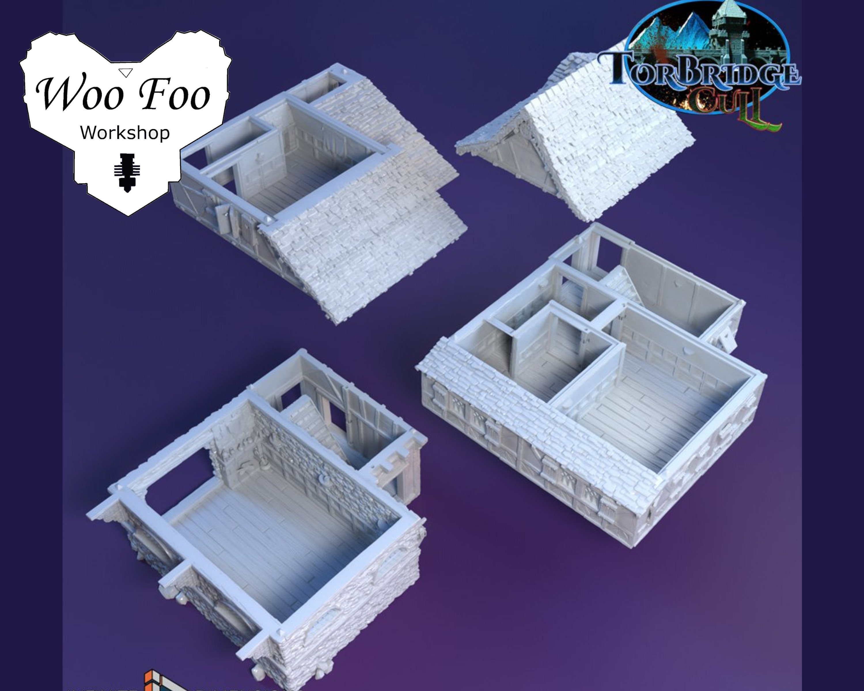 Last Heart Inn Guest House 3D Printed Scatter Terrain 28mm - Etsy