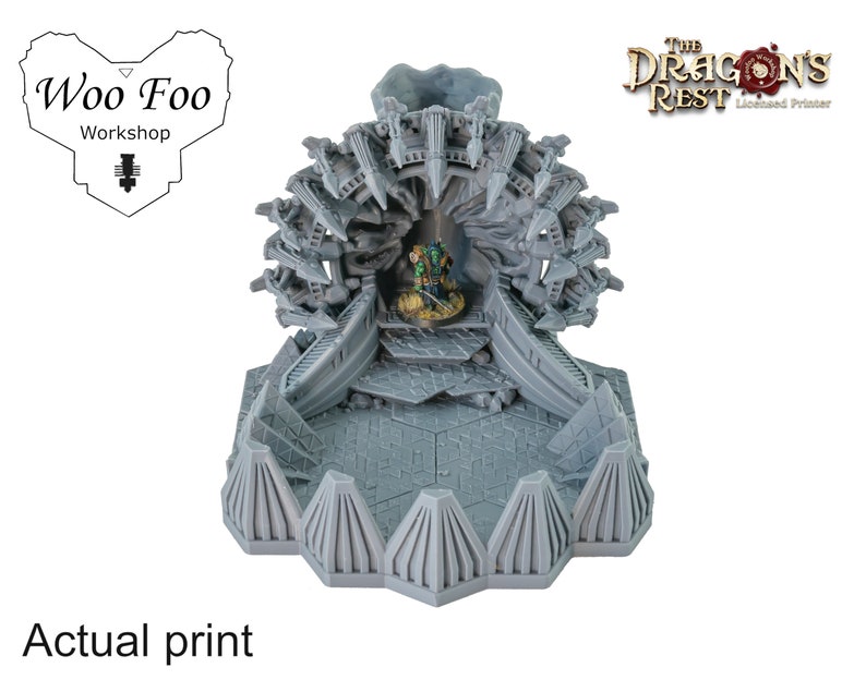 Sci Fi Warp Gate Token Size Dice Tower 3D Printed Scatter - Etsy