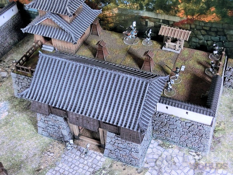 Samurai Castle Gate Tower 28mm 3D Printed Terrain Test of - Etsy
