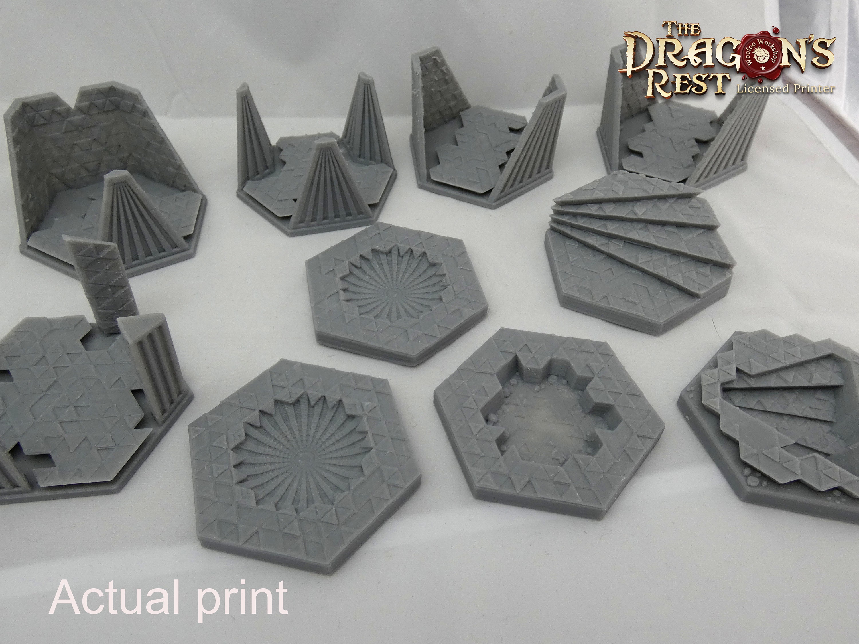 Compatible Terrain Terrain Token Corridors 3D Printed | Etsy