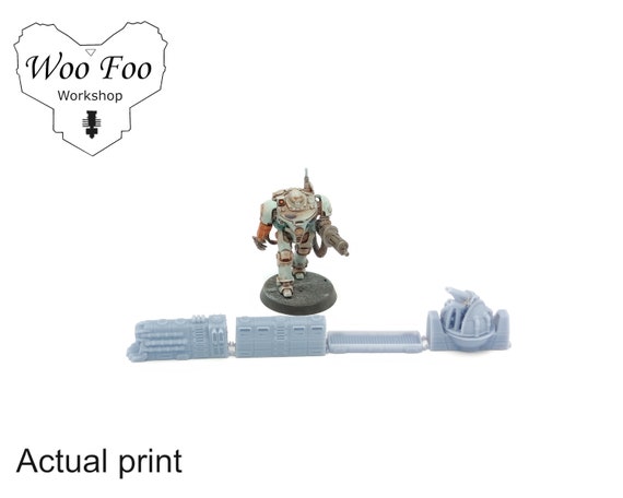 Sci Fi gothic train set Resin 3D printed gaming terrain | Etsy