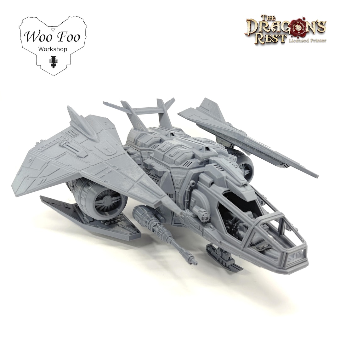 Sci Fi Vortex Spaceship Scatter Terrain 32mm Wargaming - Dragons Rest ...