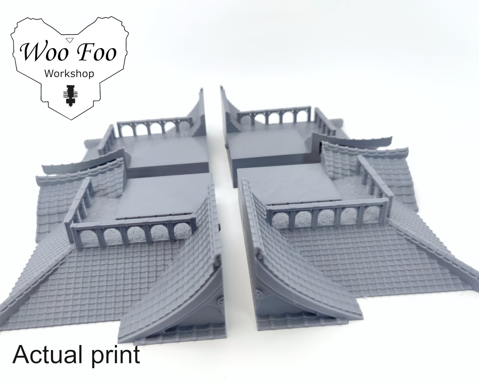 Samurai Japanese Castle 28mm 3D Printed Terrain Test of Honour - Etsy UK