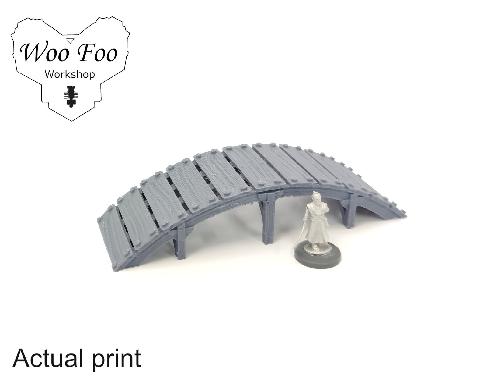 Samurai Bridge 28mm 3D Printed Terrain Test of Honour Asian - Etsy UK