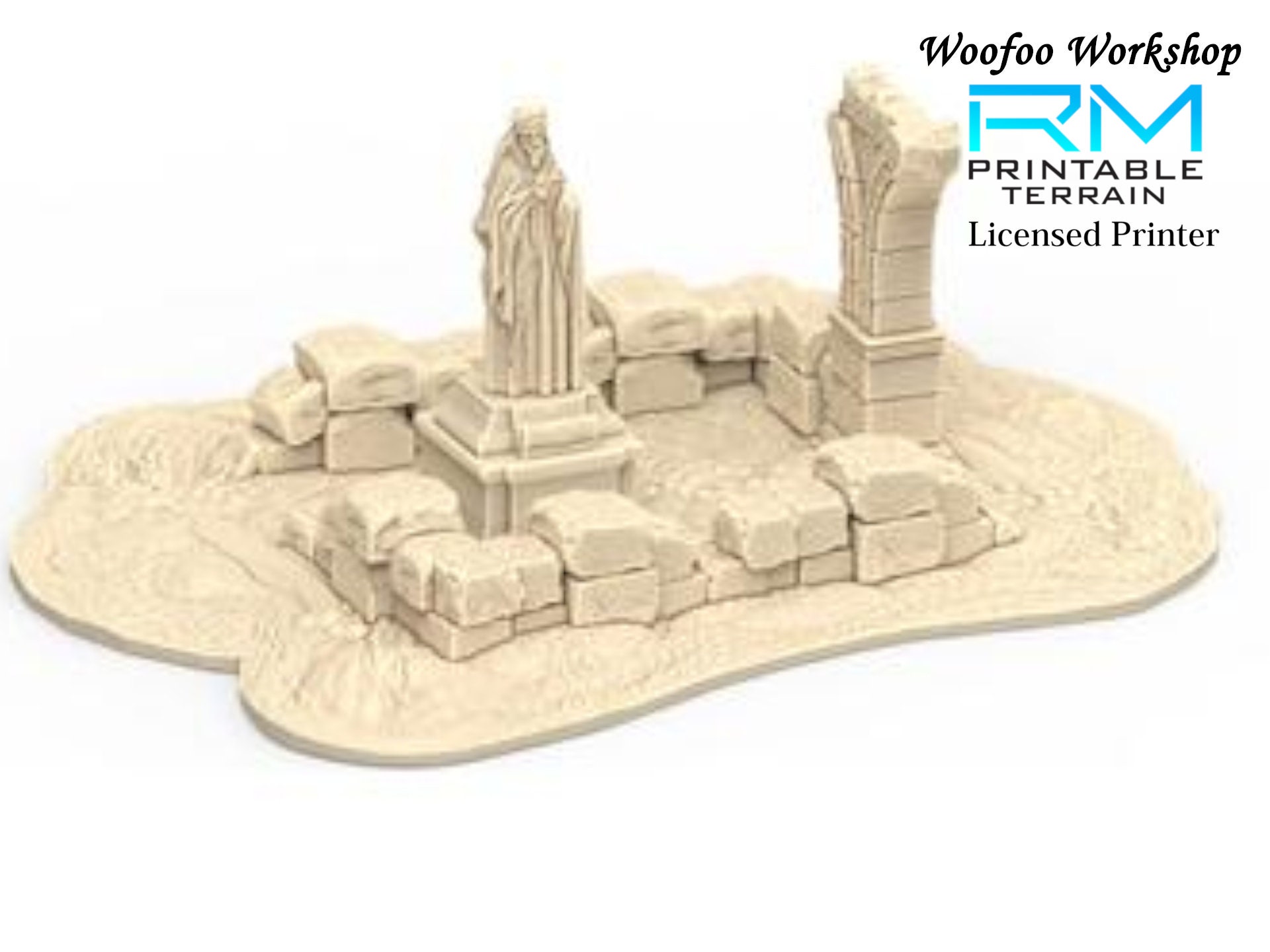 Scatter Ruins 3D Printed 28mm Fantasy Scatter Terrain Rmstudio | Etsy