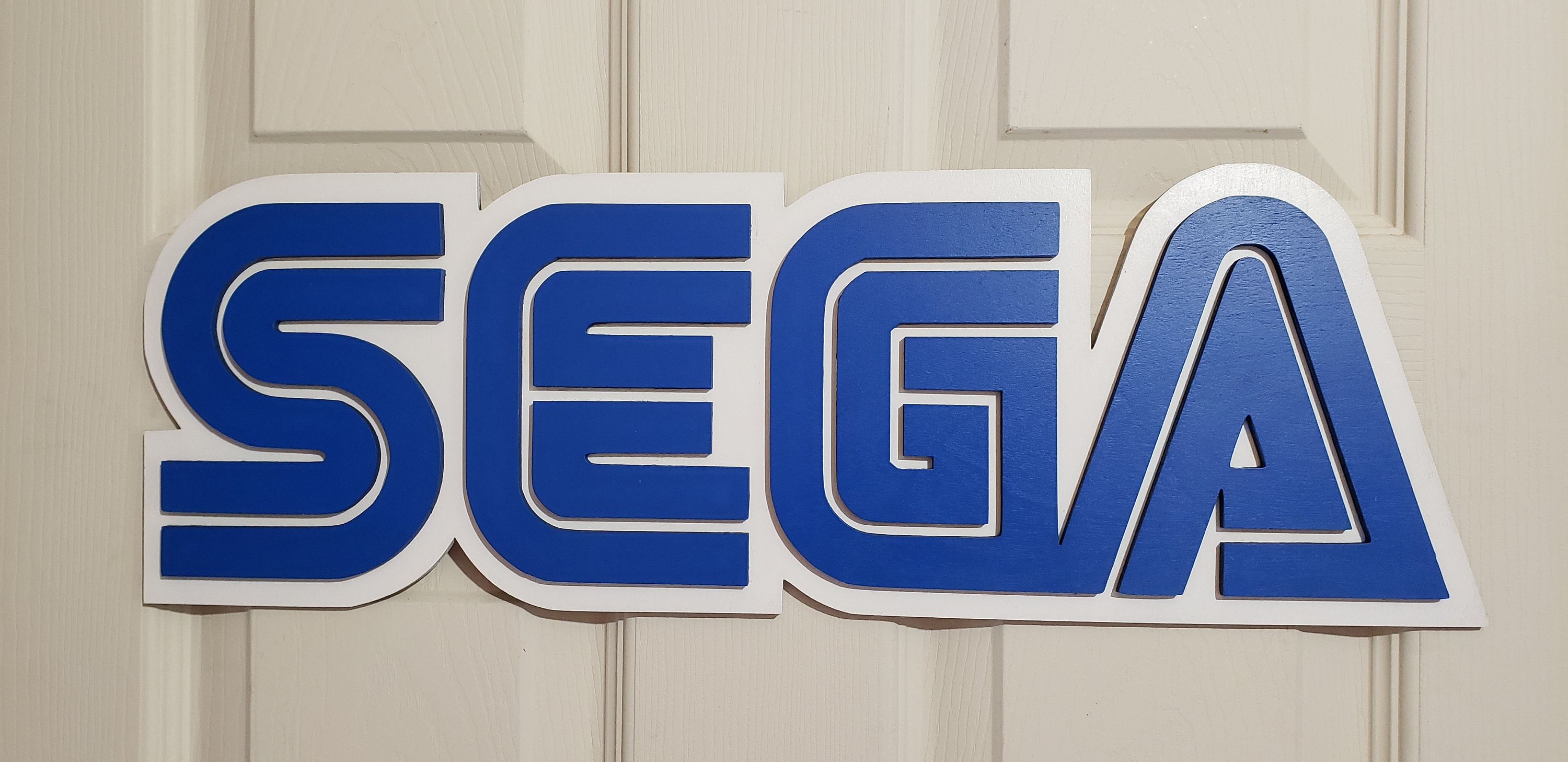 Large Laser Cut Sega Gaming Sign for Arcade Room Gameroom or 1up - Etsy