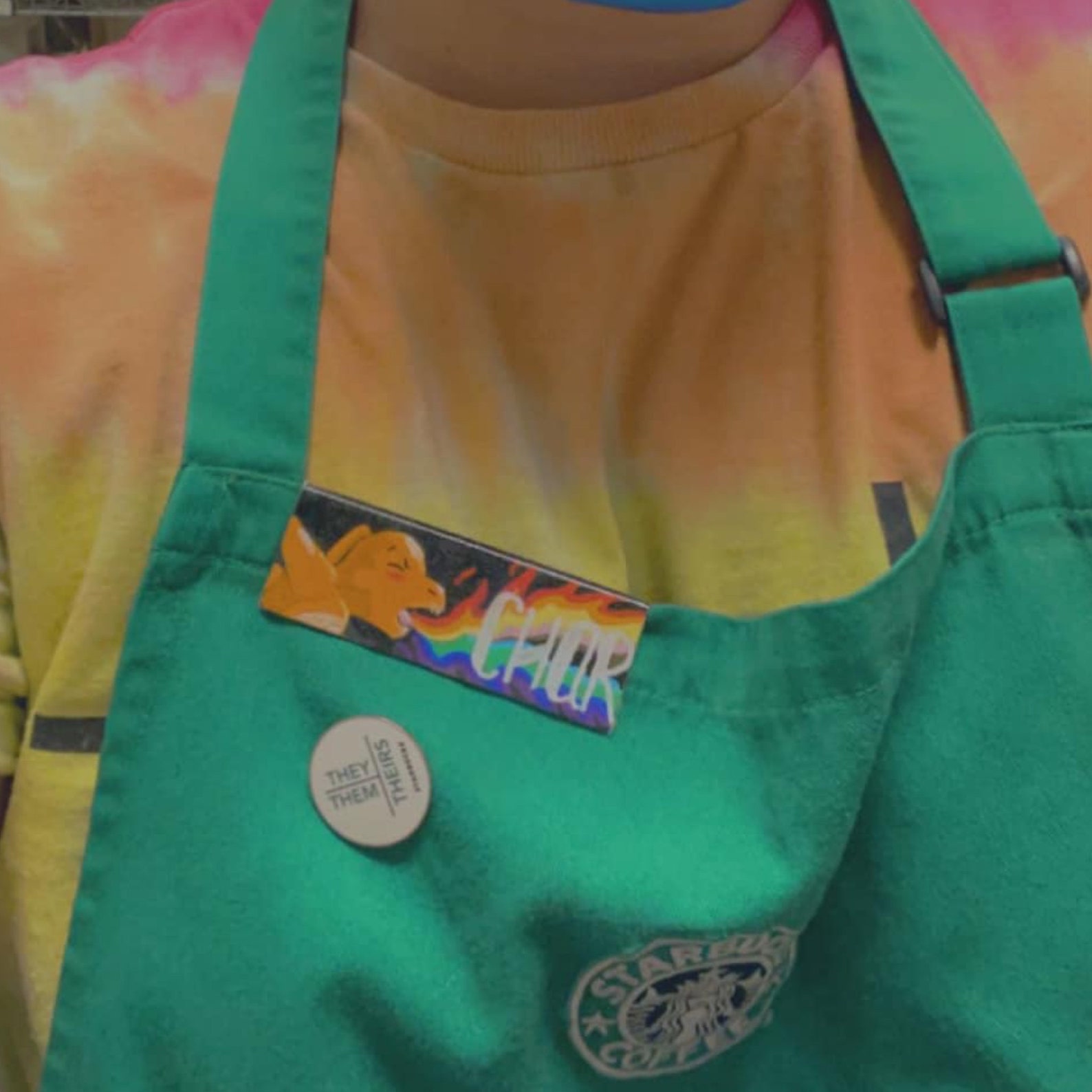 Customized Barista Metal Slip-on Apron Name Tag - Etsy