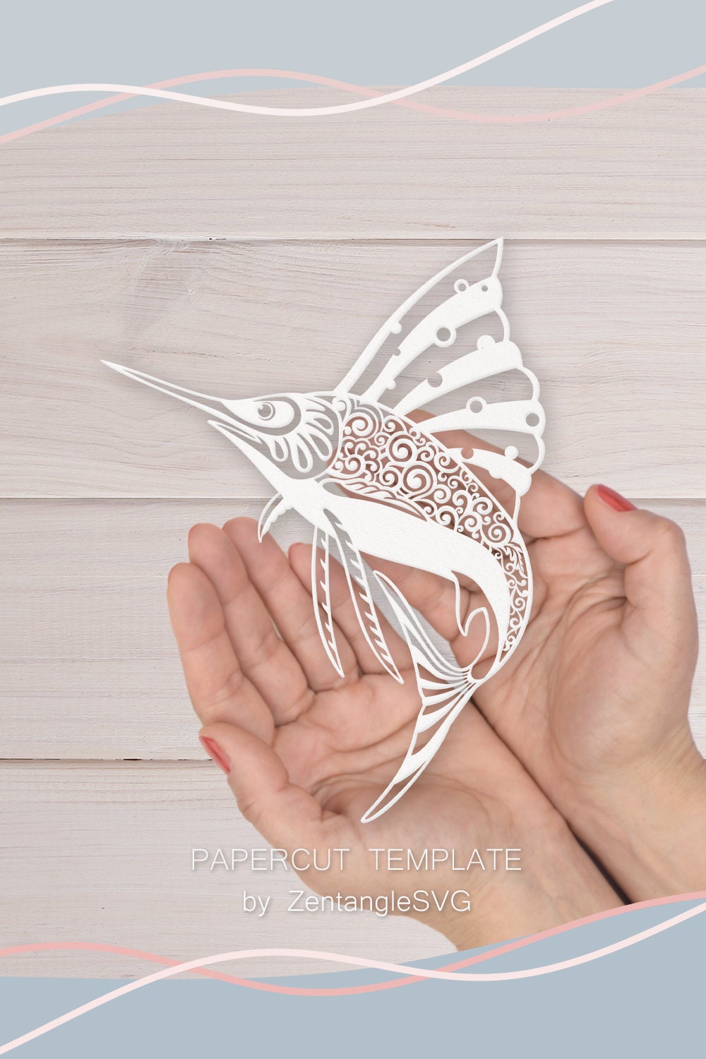 Marlin Svg. Digital SVG PNG DXF for Laser Cut, Paper Cut, Cricut ...