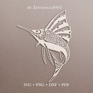 Marlin Svg. Digital SVG PNG DXF for Laser Cut, Paper Cut, Cricut ...