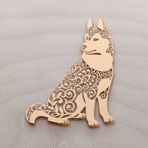 Husky Dog Svg. Digital SVG PNG DXF for Laser Cut, Paper Cut, Cricut ...