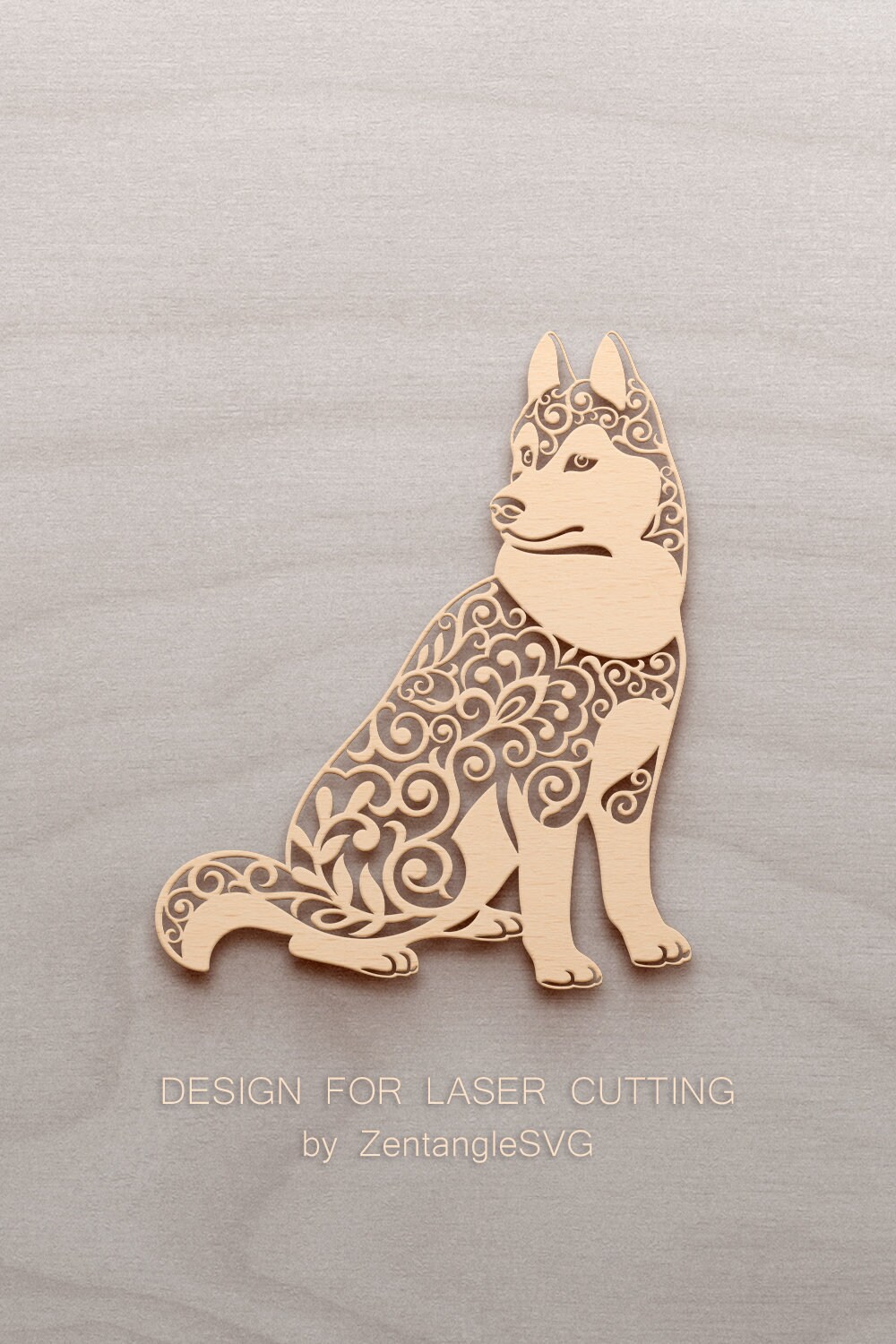Husky Dog Svg. Digital SVG PNG DXF for Laser Cut, Paper Cut, Cricut ...
