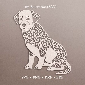 Labrador Dog Svg. Digital SVG PNG DXF for Laser Cut, Paper Cut, Cricut ...