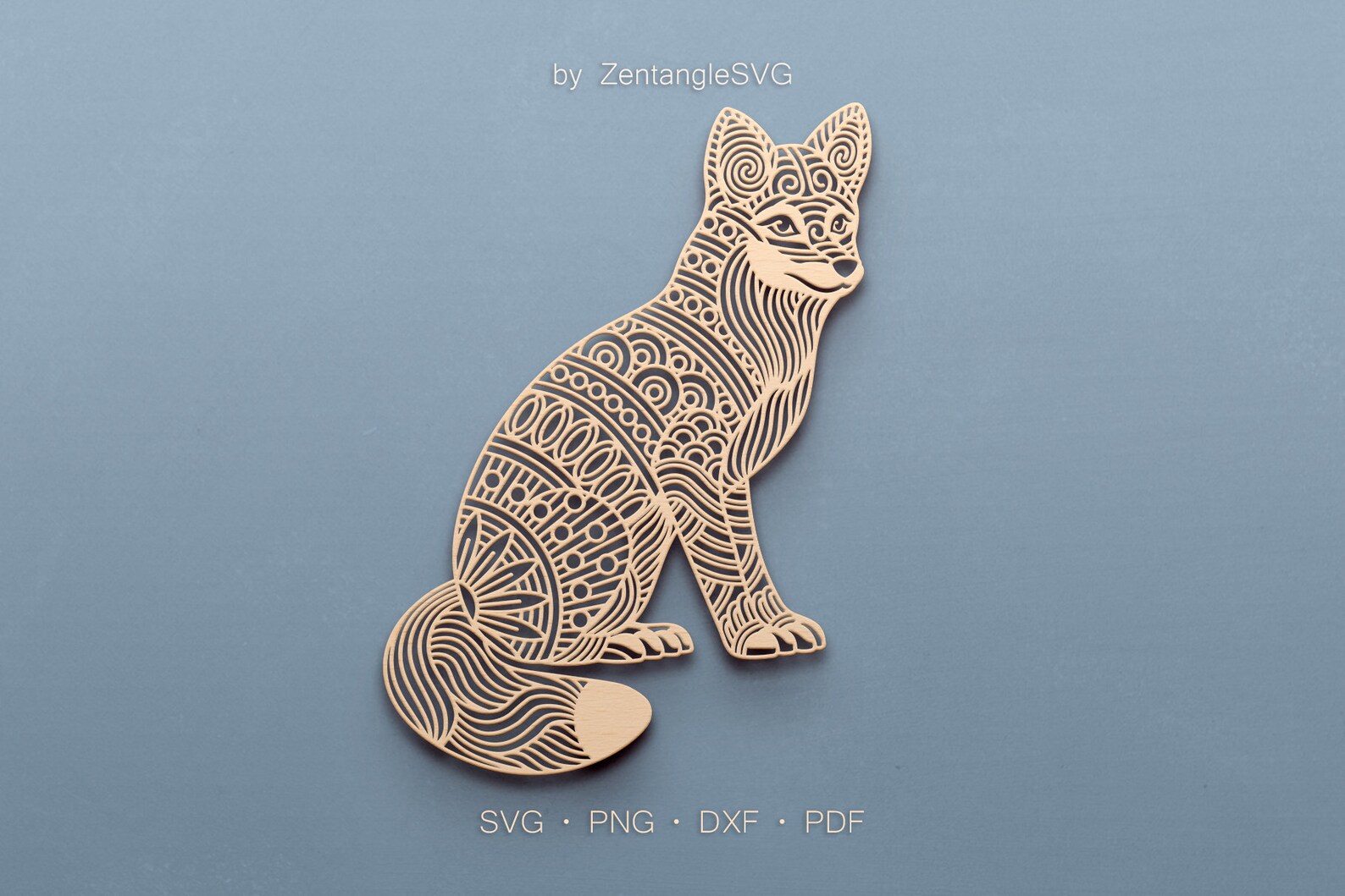 Fox Svg. Digital SVG PNG DXF for Laser Cut, Paper Cut, Cricut ...