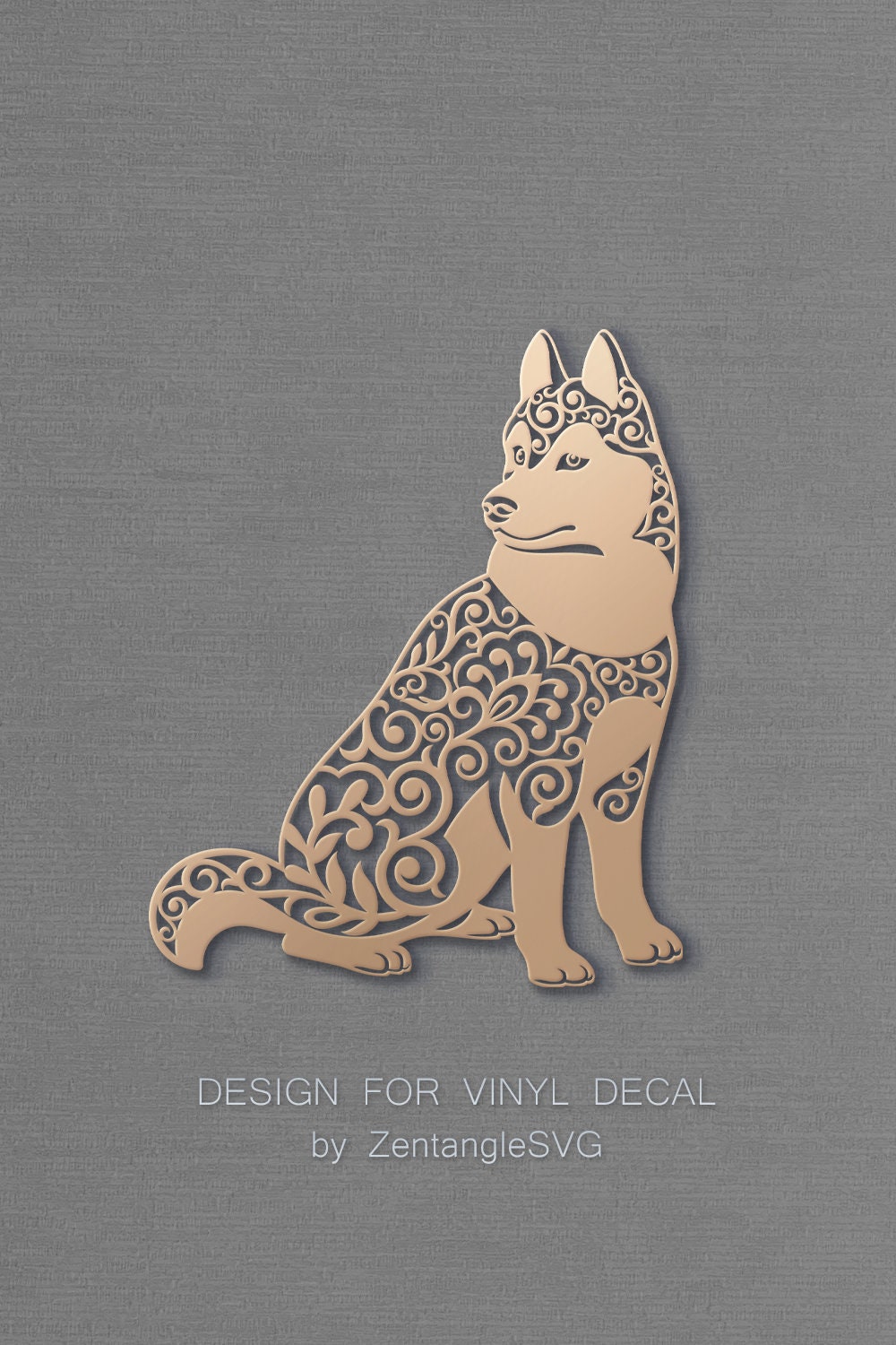 Husky Dog Svg. Digital SVG PNG DXF for Laser Cut, Paper Cut, Cricut ...