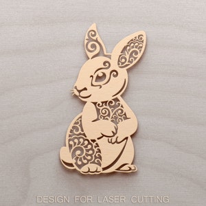 Bunny Svg. Rabbit Svg. Digital SVG PNG DXF for Laser Cut, Paper Cut ...