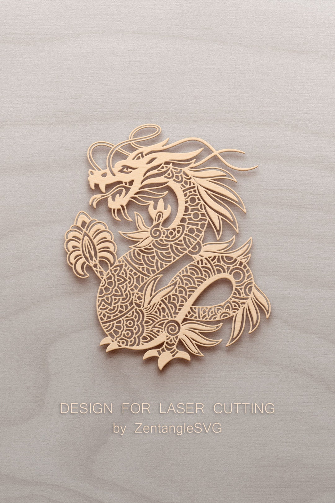 Dragon Svg. Digital SVG PNG DXF for Laser Cut Paper Cut - Etsy