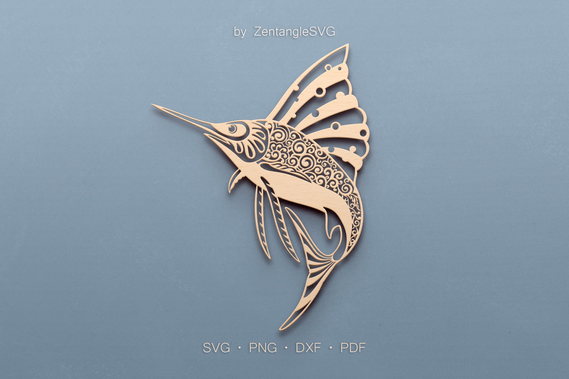 Marlin Svg. Digital SVG PNG DXF for Laser Cut, Paper Cut, Cricut ...