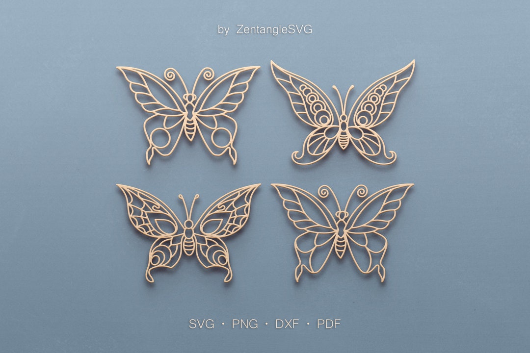 Butterfly Svg. Digital SVG PNG DXF for Laser Cut, Paper Cut, Cricut ...