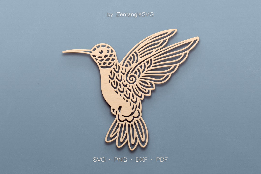 Hummingbird Svg. Digital SVG PNG DXF for Laser Cut, Paper Cut, Cricut ...