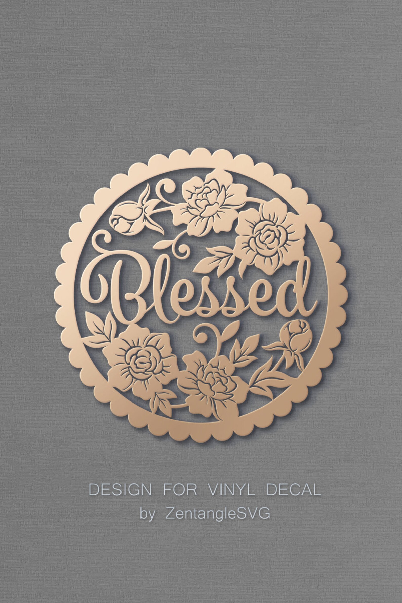 Blessed Svg. Digital SVG PNG DXF for Laser Cut, Paper Cut, Cricut ...