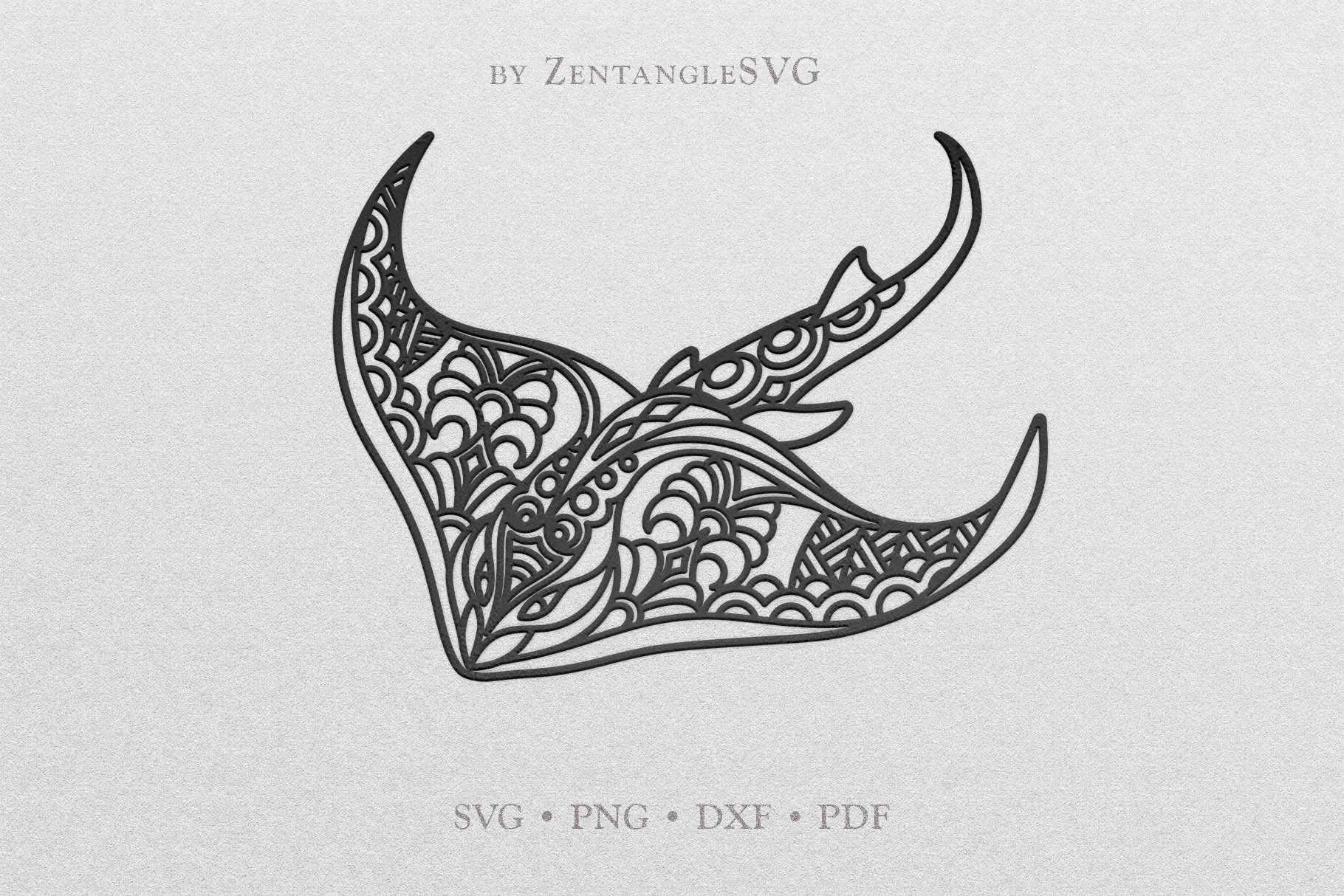 Stingray Svg. Manta ray Svg. Sting ray Svg. Cricut, Silhouette cut file ...