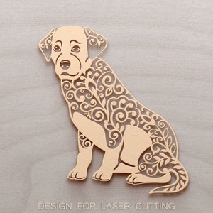 Labrador Dog Svg. Digital SVG PNG DXF for Laser Cut, Paper Cut, Cricut ...