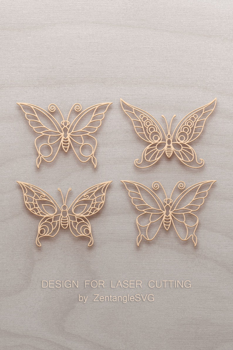Butterfly Svg. Digital SVG PNG DXF for Laser Cut Paper Cut - Etsy