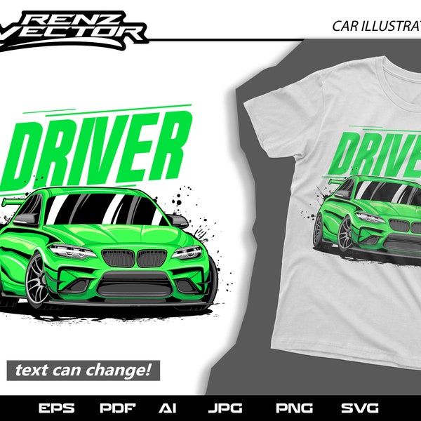 Drift Car Svg - Etsy