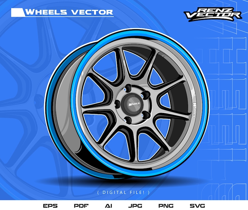 Wheels Vector Svg, Wheels Svg, Car Wheels, Speed Car Wheels - Etsy