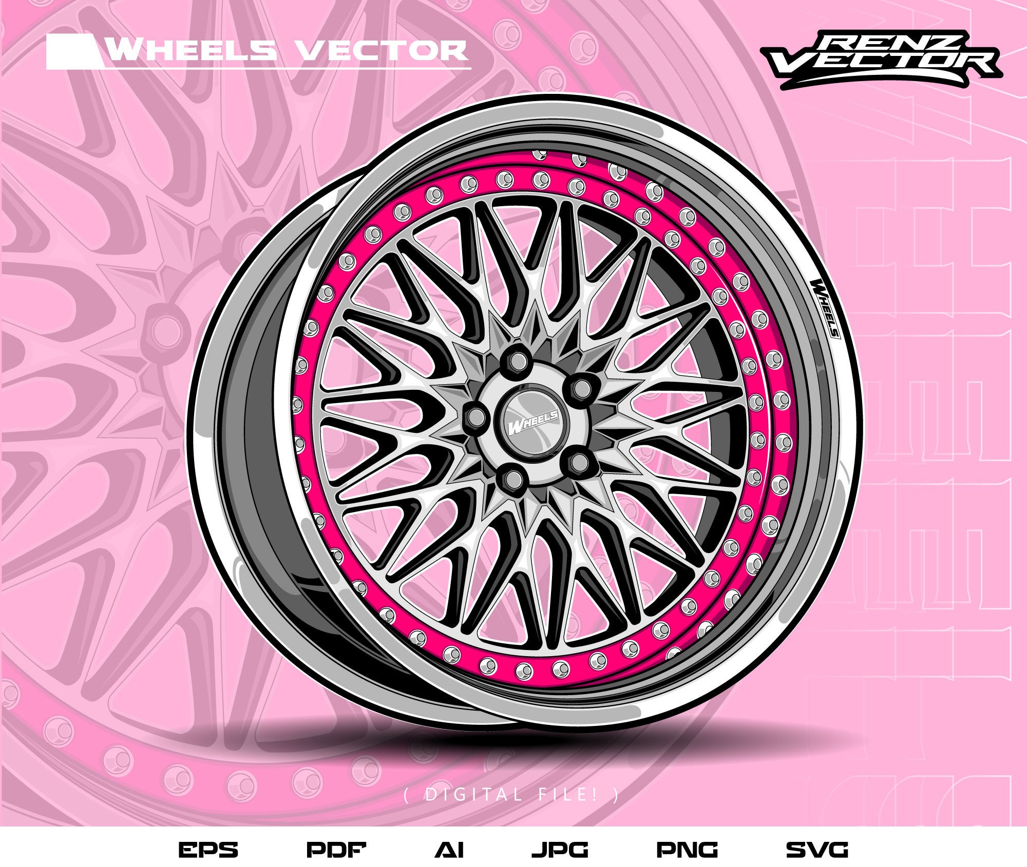 Wheels Vector Svg, Wheels Svg, Car Wheels, Speed Car Wheels - Etsy