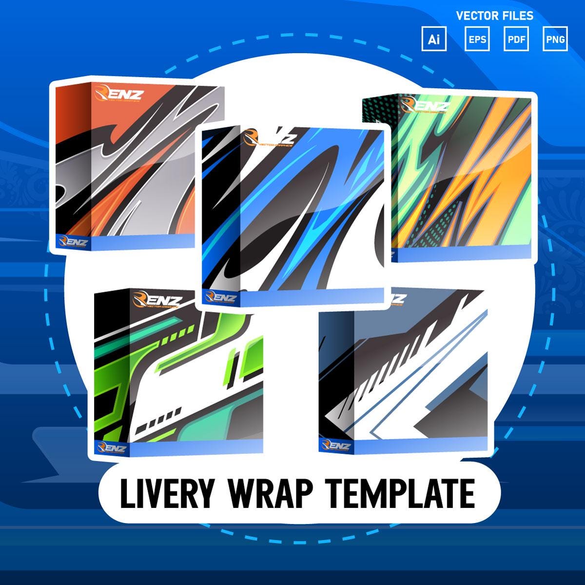 Car Wrap Template - Etsy