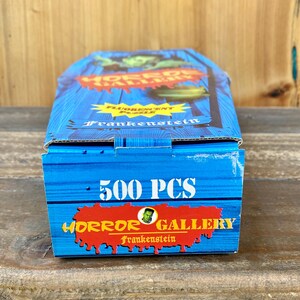 1992 Horror Gallery Frankenstein Fluorescent Jigsaw Puzzle by Design ...