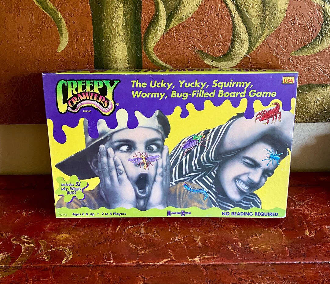 Vintage 1994 Creepy Crawlers Board Game - Complete - Made in the USA ...
