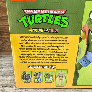 Nickelodeon Teenage Mutant Ninja Turtles Napoleon and Attila 2 Pack ...