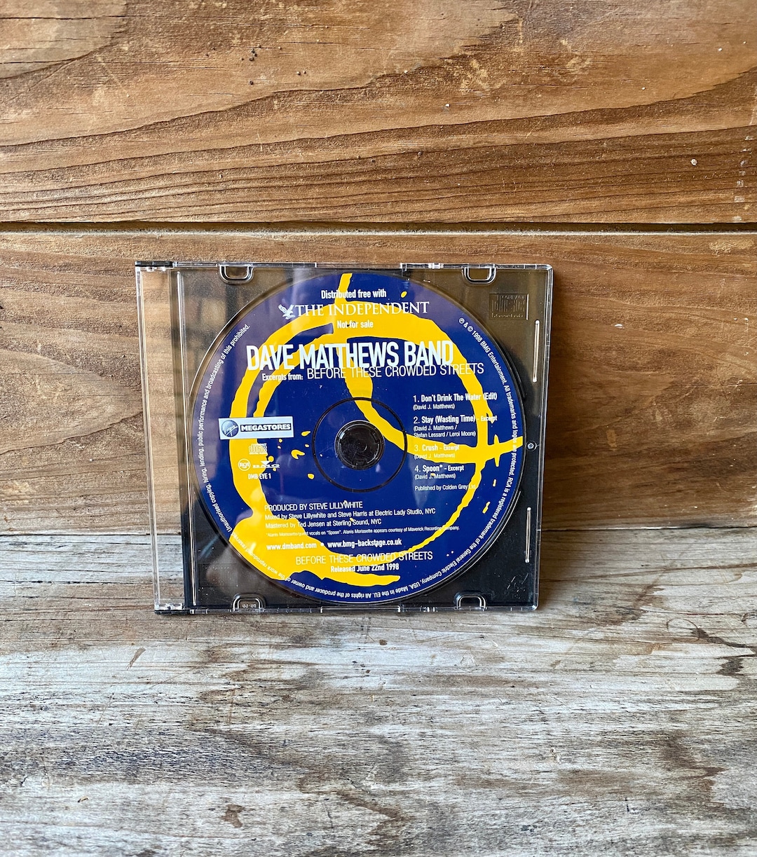 Extremely Rare 1998 Dave Matthews Band "excerpts From Before These ...