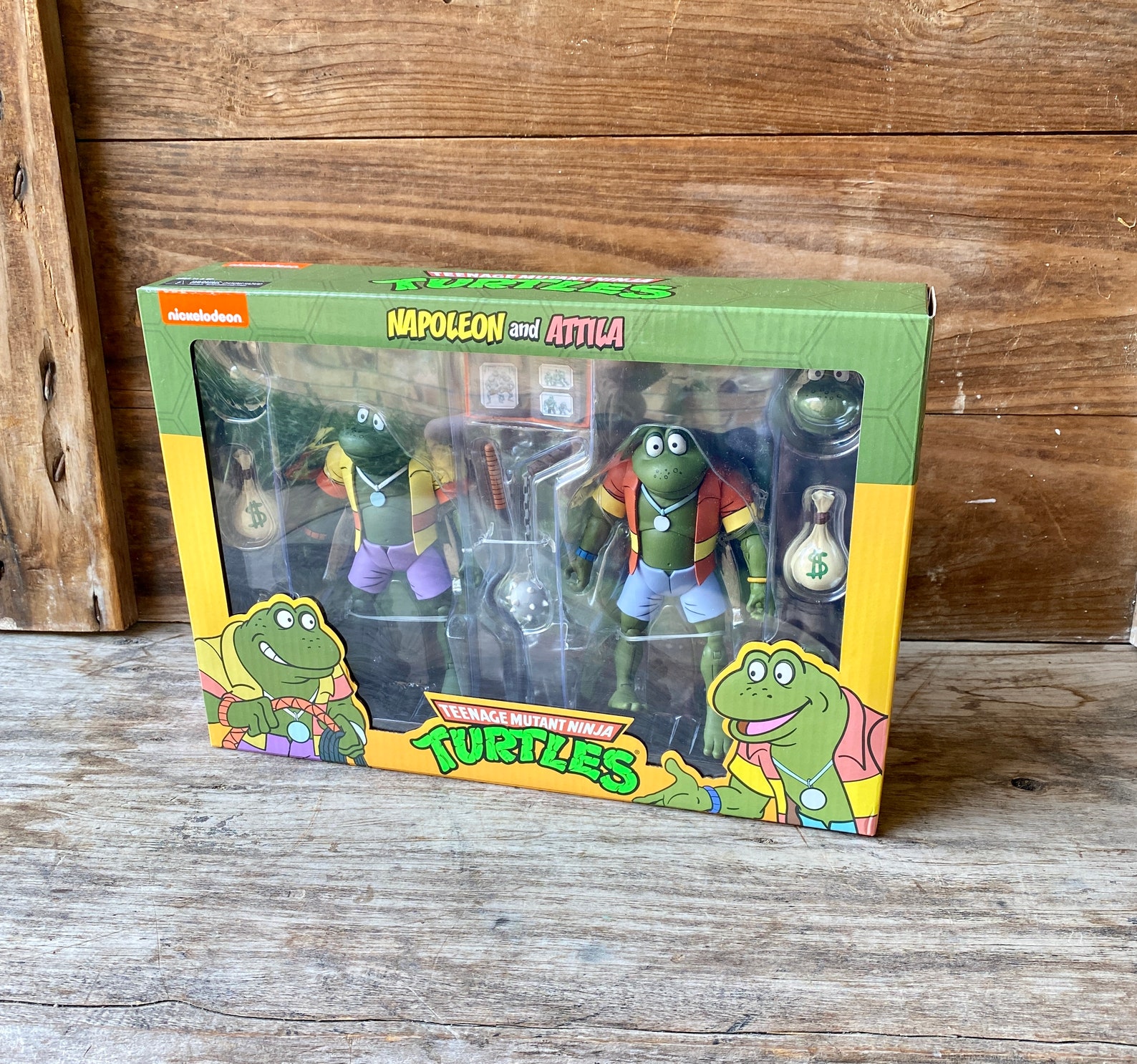 Nickelodeon Teenage Mutant Ninja Turtles Napoleon and Attila 2 Pack ...