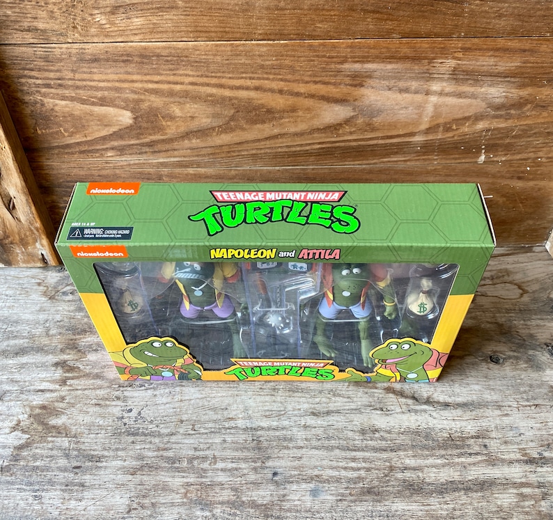 Nickelodeon Teenage Mutant Ninja Turtles Napoleon and Attila 2 Pack ...