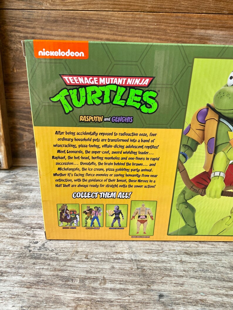 Nickelodeon Teenage Mutant Ninja Turtles Rasputin and Genghis - Etsy