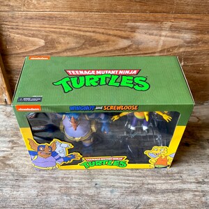 Nickelodeon Teenage Mutant Ninja Turtles Wingnut and Screwloose 2 Pack ...