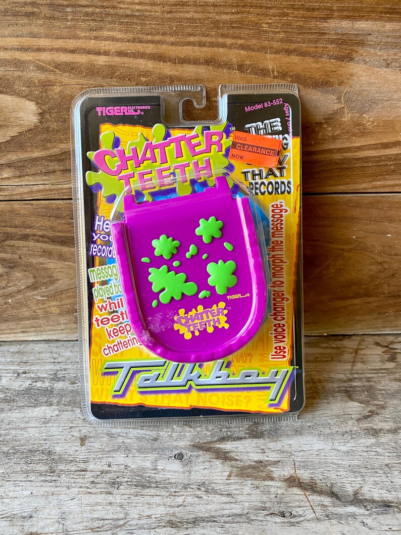 1997 Tiger Electronics Purple and Lime Green Talkboy Chatter - Etsy