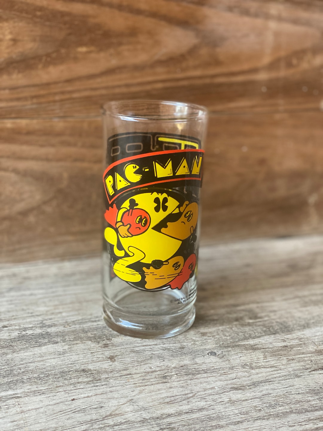 Rare 1980s Pac-man Arcade Collectible Glass by Bally Midway - Etsy